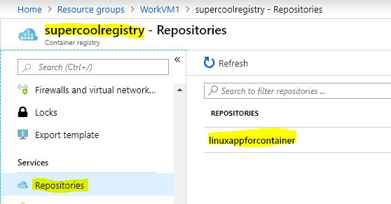 Deploy Net Core Application To Linux Containers On Azure Web App